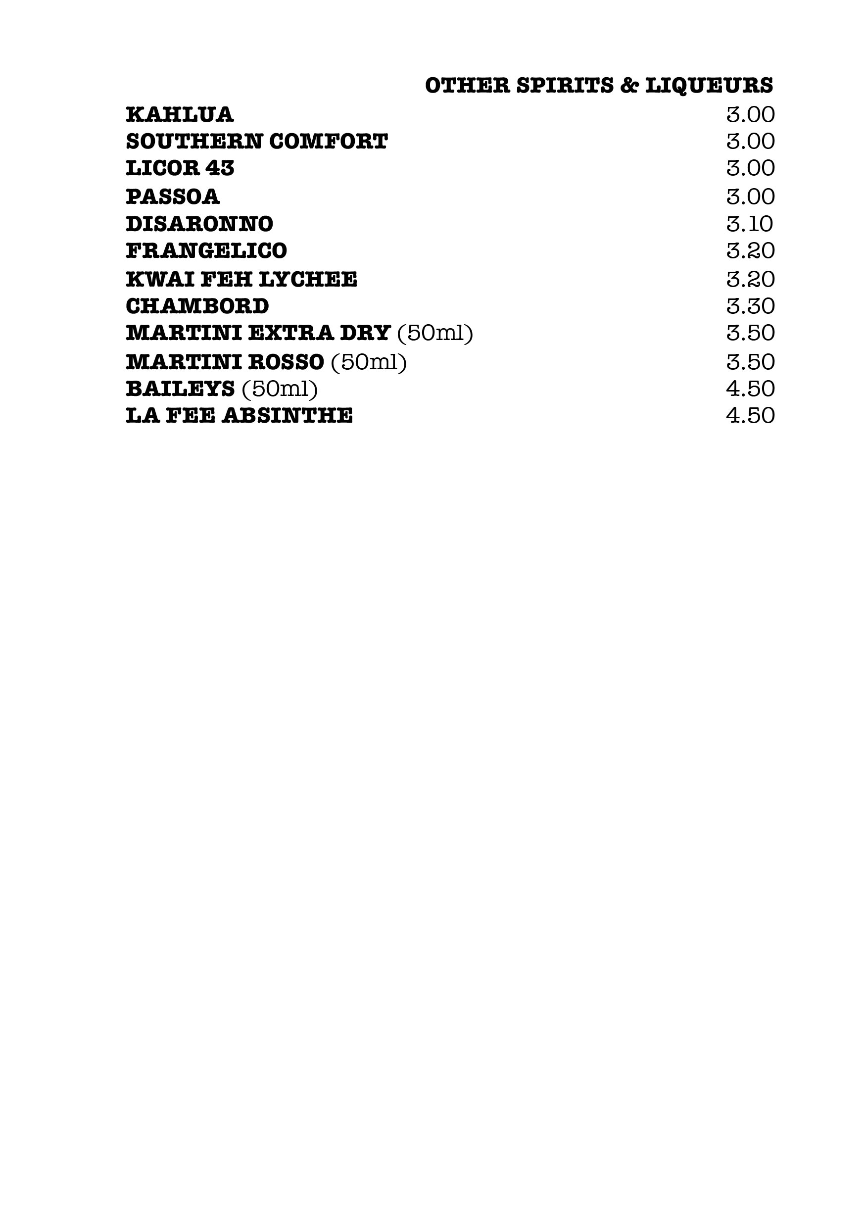 Cocktails – Pepper Rocks Nottingham